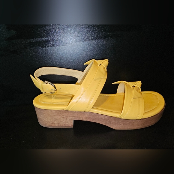 Alexandre Birman | Shoes | Alexandre Birman Clarita Block 6 Yellow Size ...